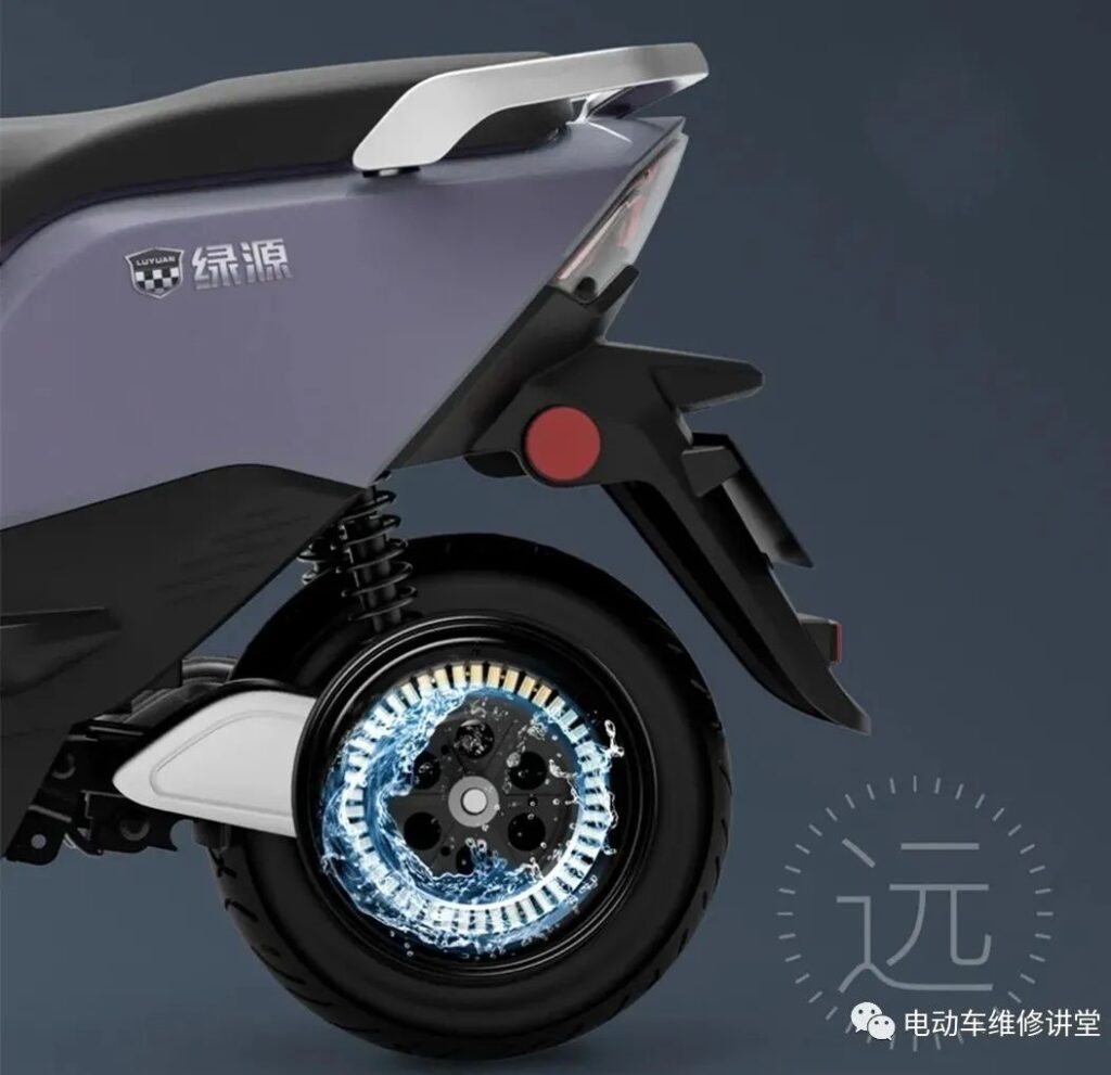 Moto eléctrica Luyuan MKK versión Plomo acido y en aleación de grafeno ...